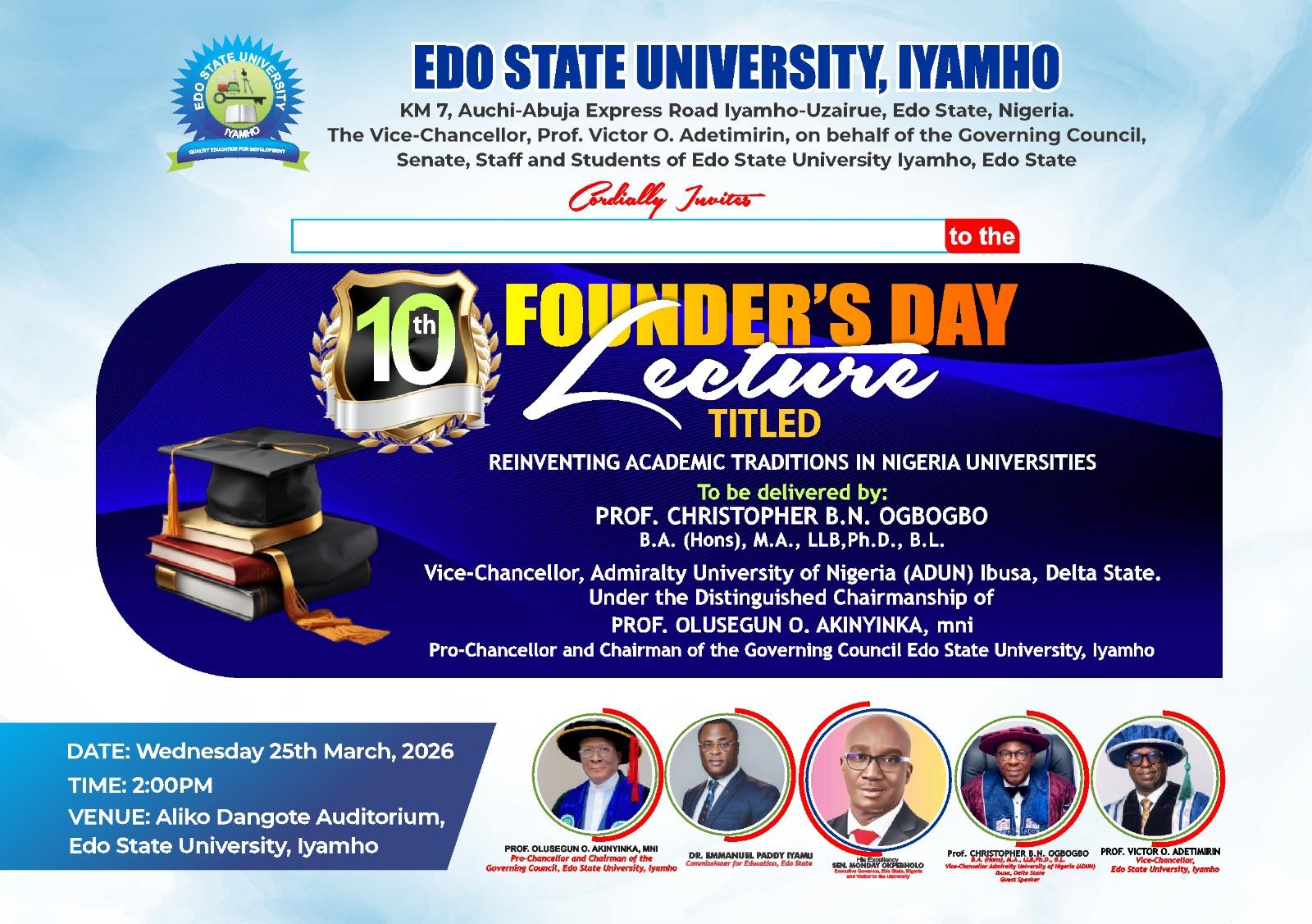 Edo State University Iyamho - Edo State University Iyamho