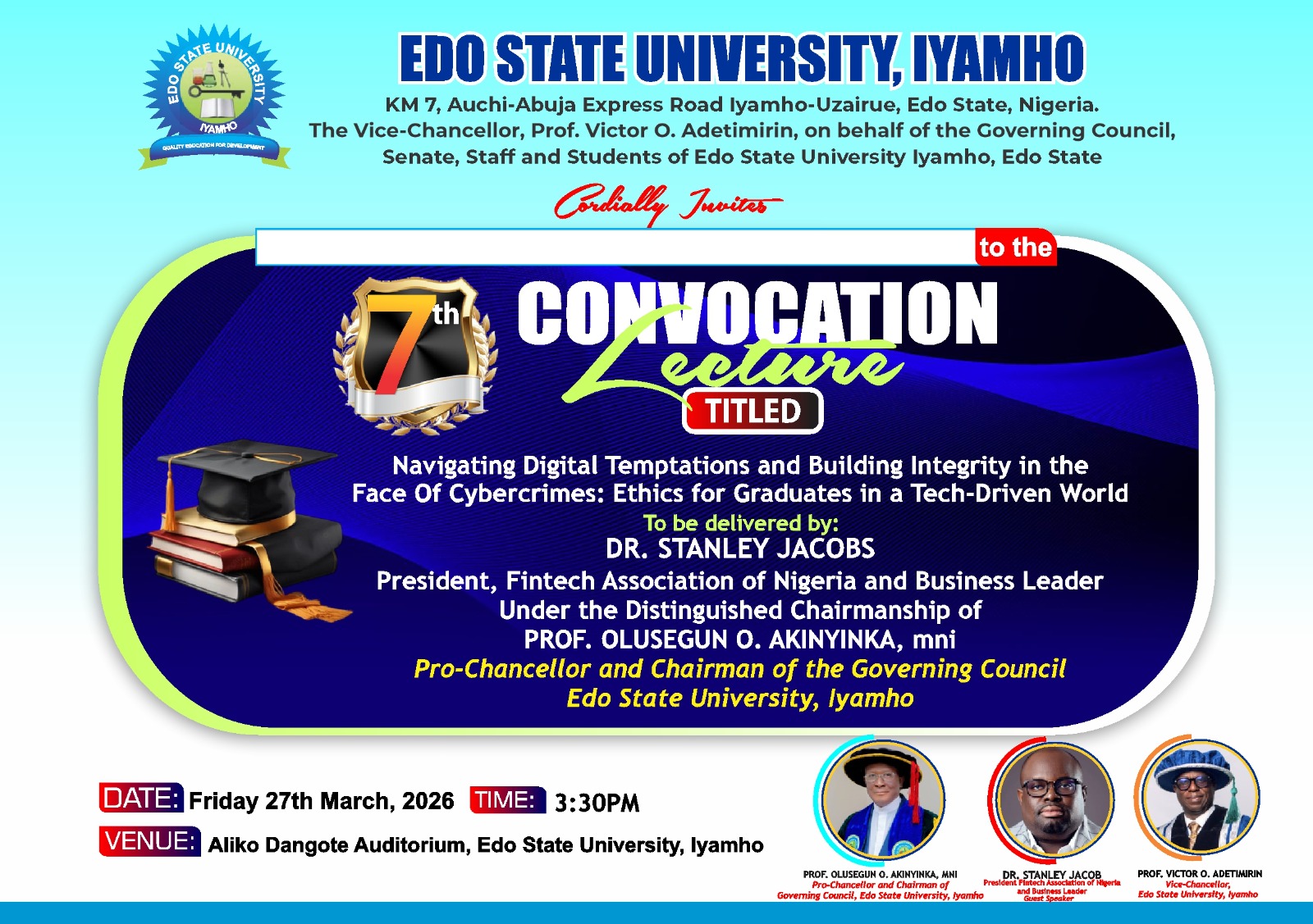 Edo State University Iyamho - Edo State University Iyamho